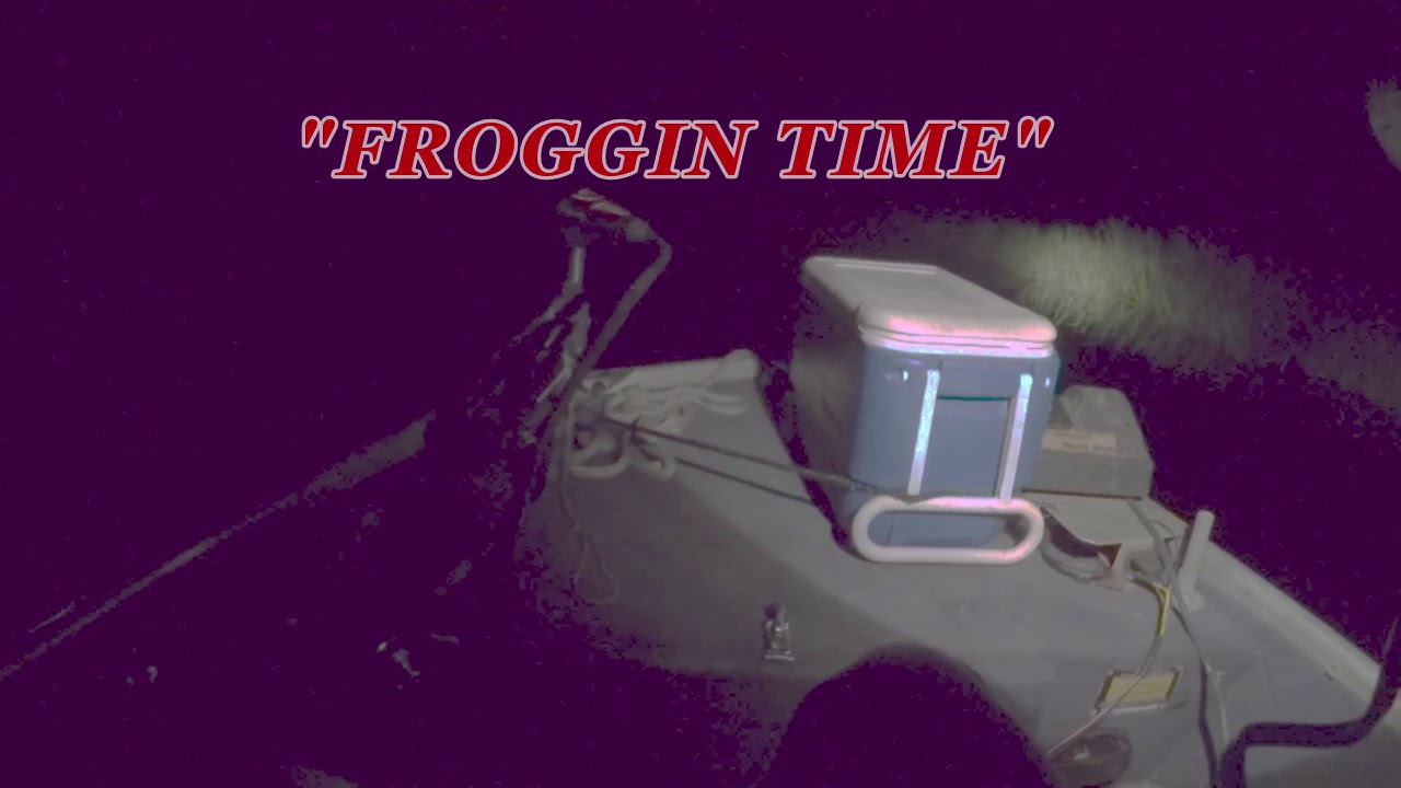 Bush Hooking for catfish and gigging frogs all in a 2.5 hour trip ...