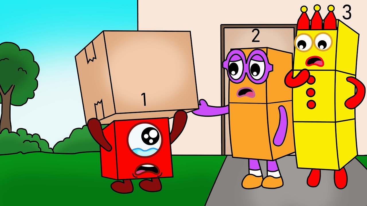 NB 2 And NB 3 Say NB 1 Should Not Carry That Object - Numberblocks ...