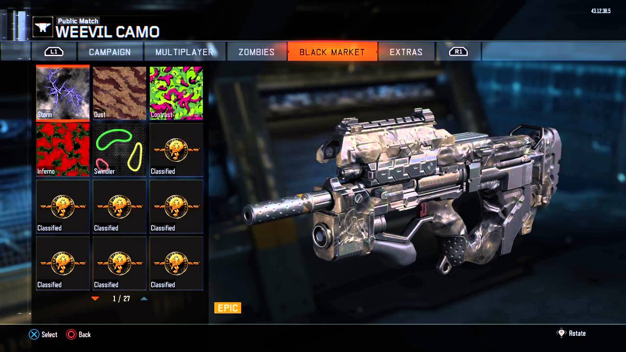 5 attachments on a pistol glitch. Bo3 - YouTube