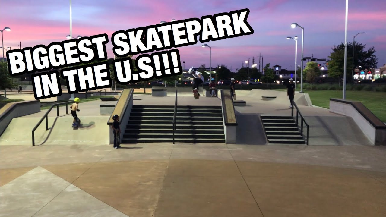 SPRING SKATEPARK (Houston Texas) AND MORE - YouTube