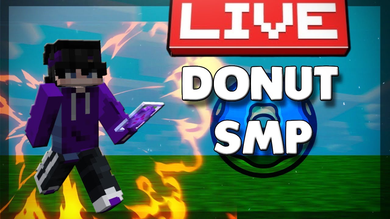 Donut SMP! 🍩🔴LIVE!!🔴Finally Got Media! - YouTube