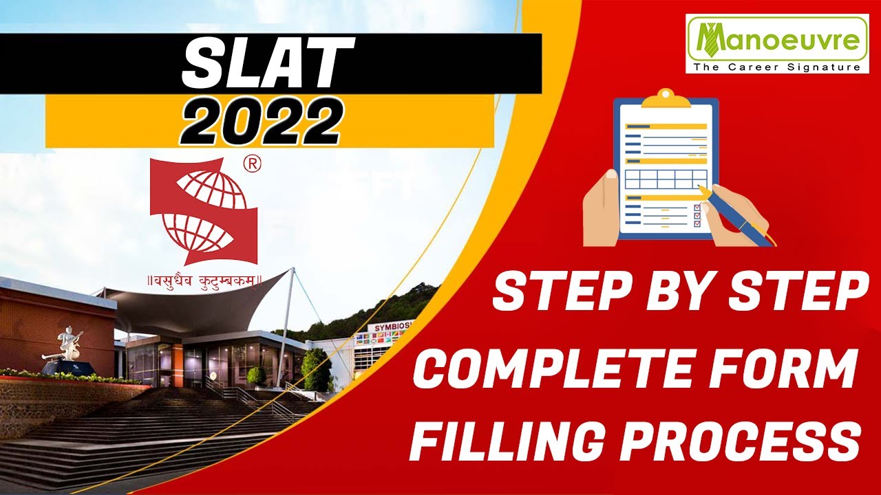 SLAT 2022 I STEP BY STEP COMPLETE FORM FILLING PROCESS. - YouTube