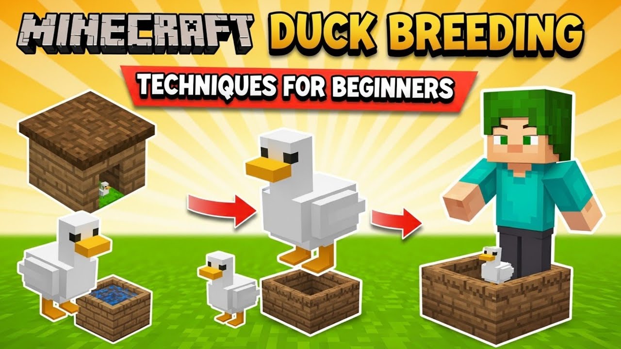 How to Spawn the Goose, Duck in Minecraft - YouTube