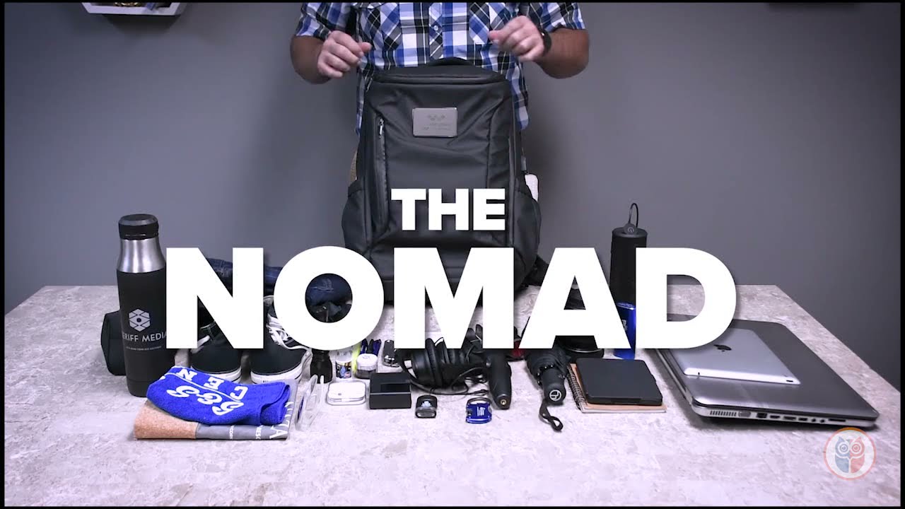 Personalized Nomad Tech and Travel Backpack with Your Logo - 124343 ...