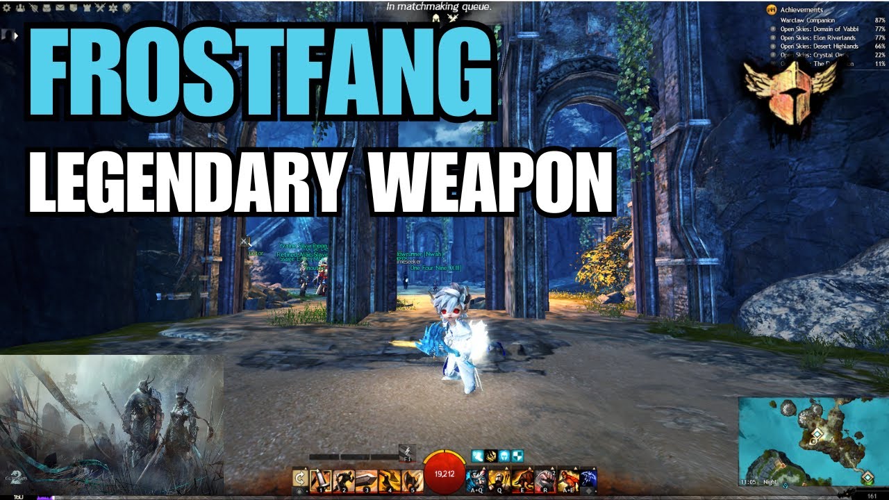Guild Wars 2 - Legendary Frostfang - Finally my first Legendary ...