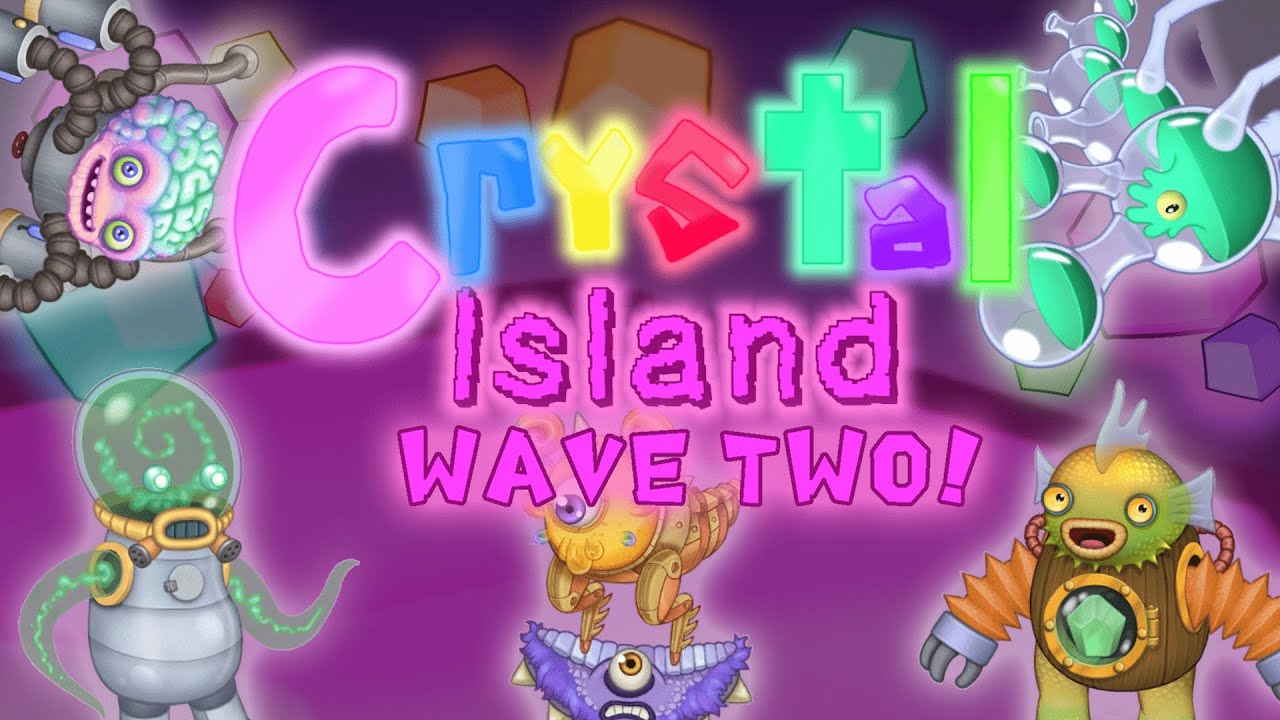 Crystal Island - Wave Two! - My Singing Monsters! - YouTube