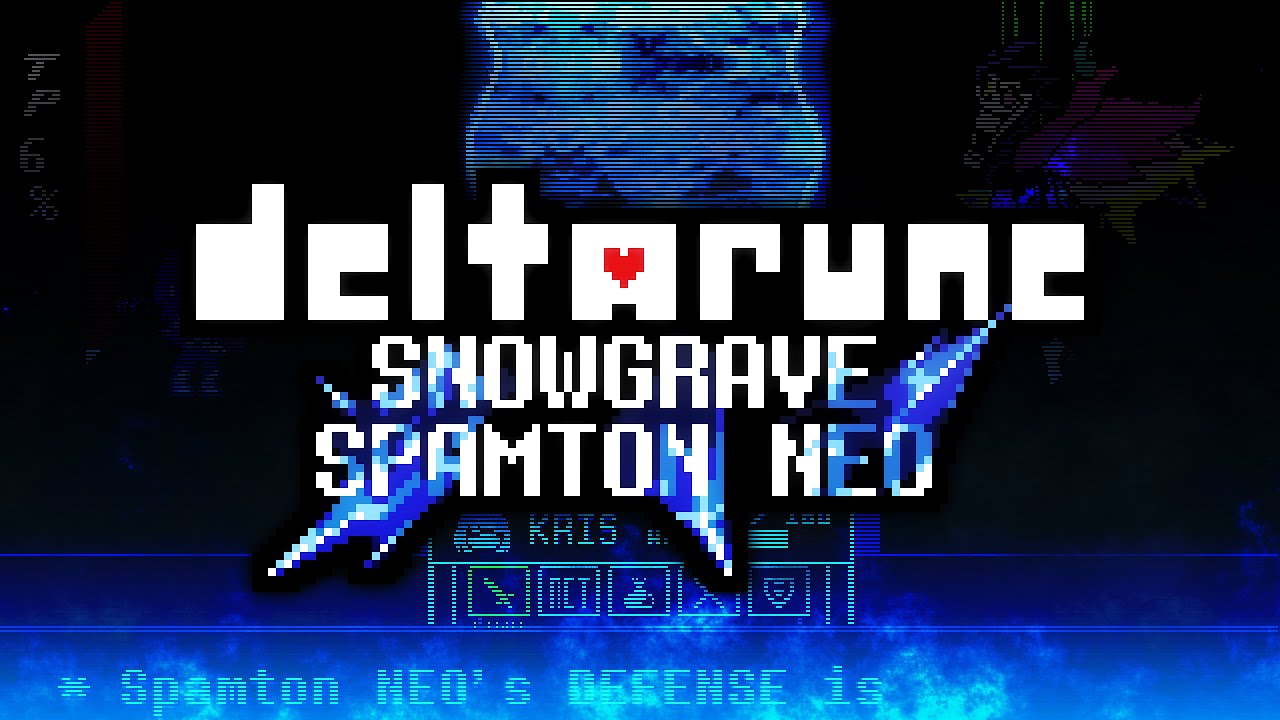 DELTARUNE: SNOWGRAVE SPAMTON NEO Animation Preview - YouTube