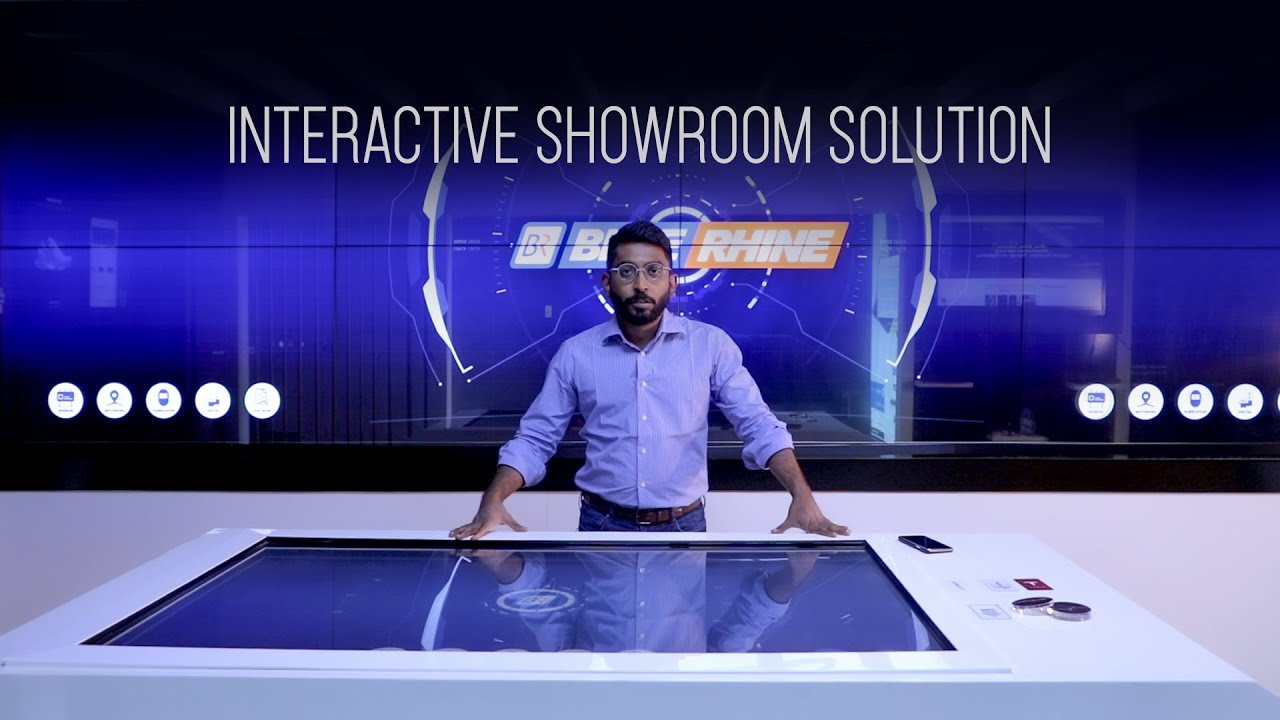 Design Table EP 09_ Interactive Showroom Solution - YouTube