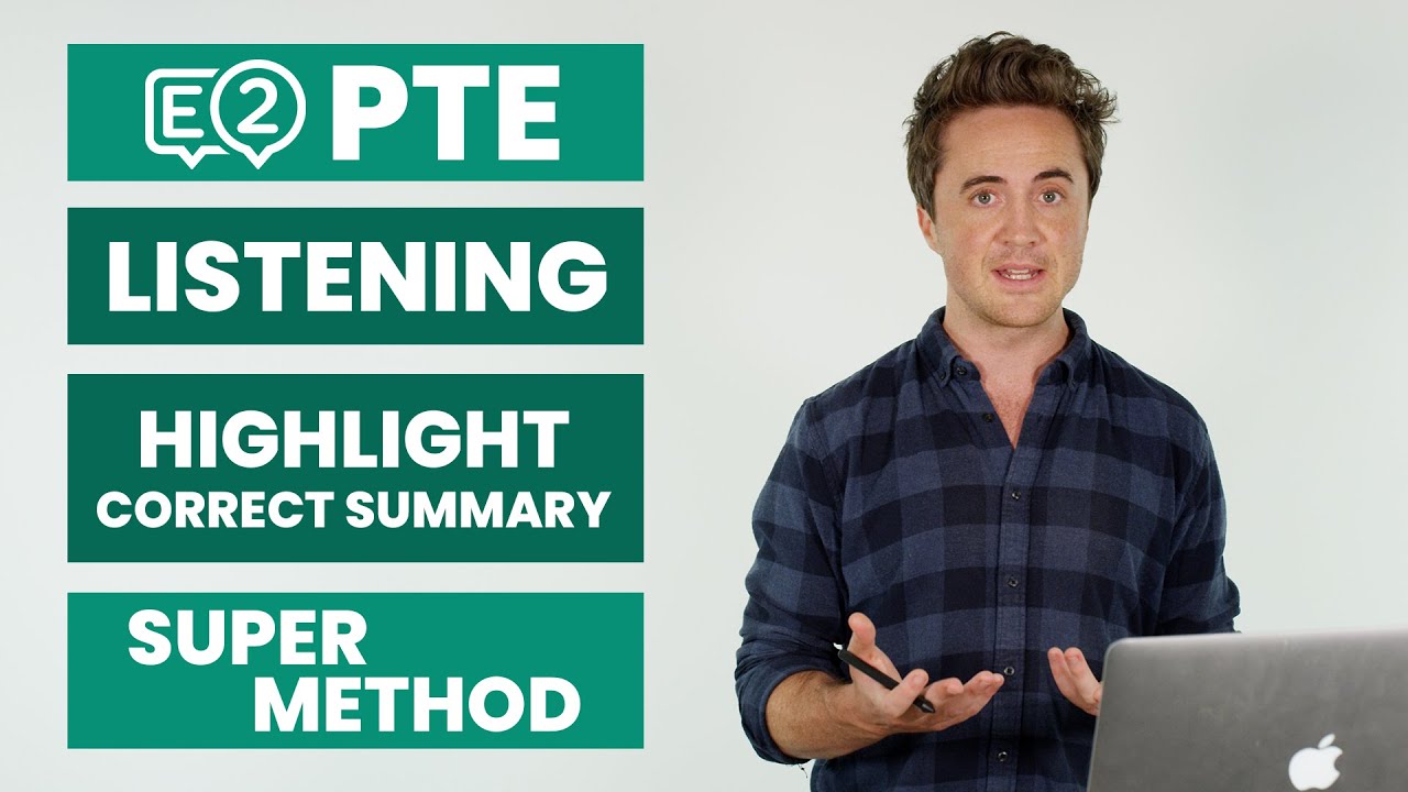 PTE Listening Highlight Correct Summary SUPER METHOD YouTube pte-listening-highlight-correct-summary-super-method-youtube