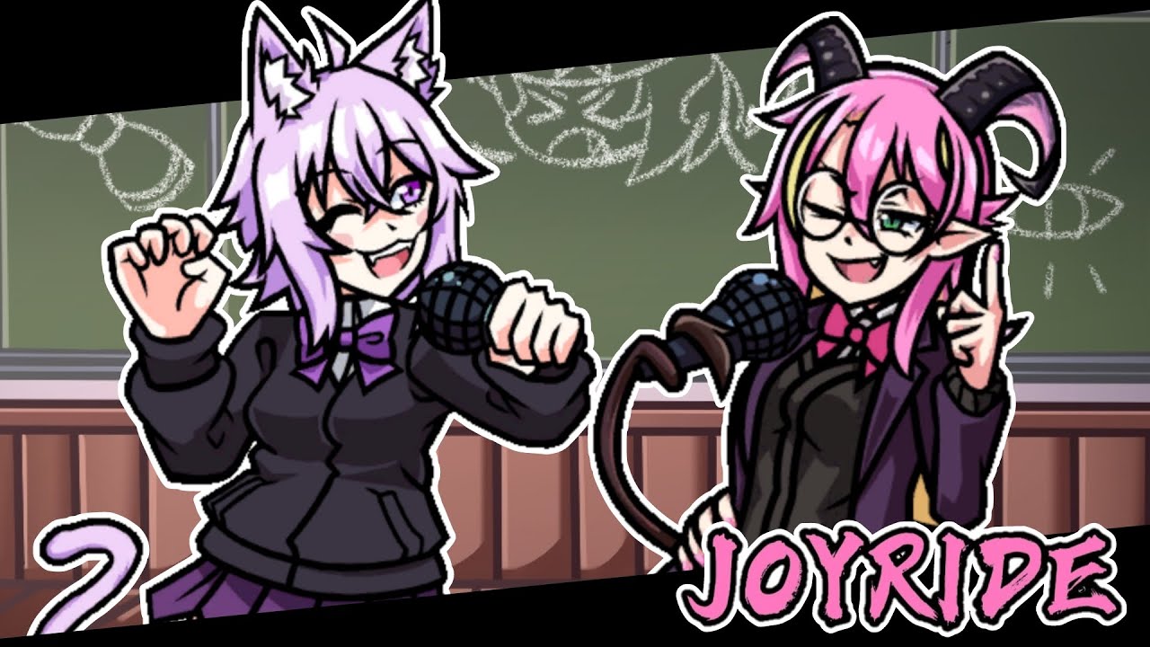 Dame desu~ (Joyride but Okayu and Aloe sings it) | FNF Doki-Doki ...