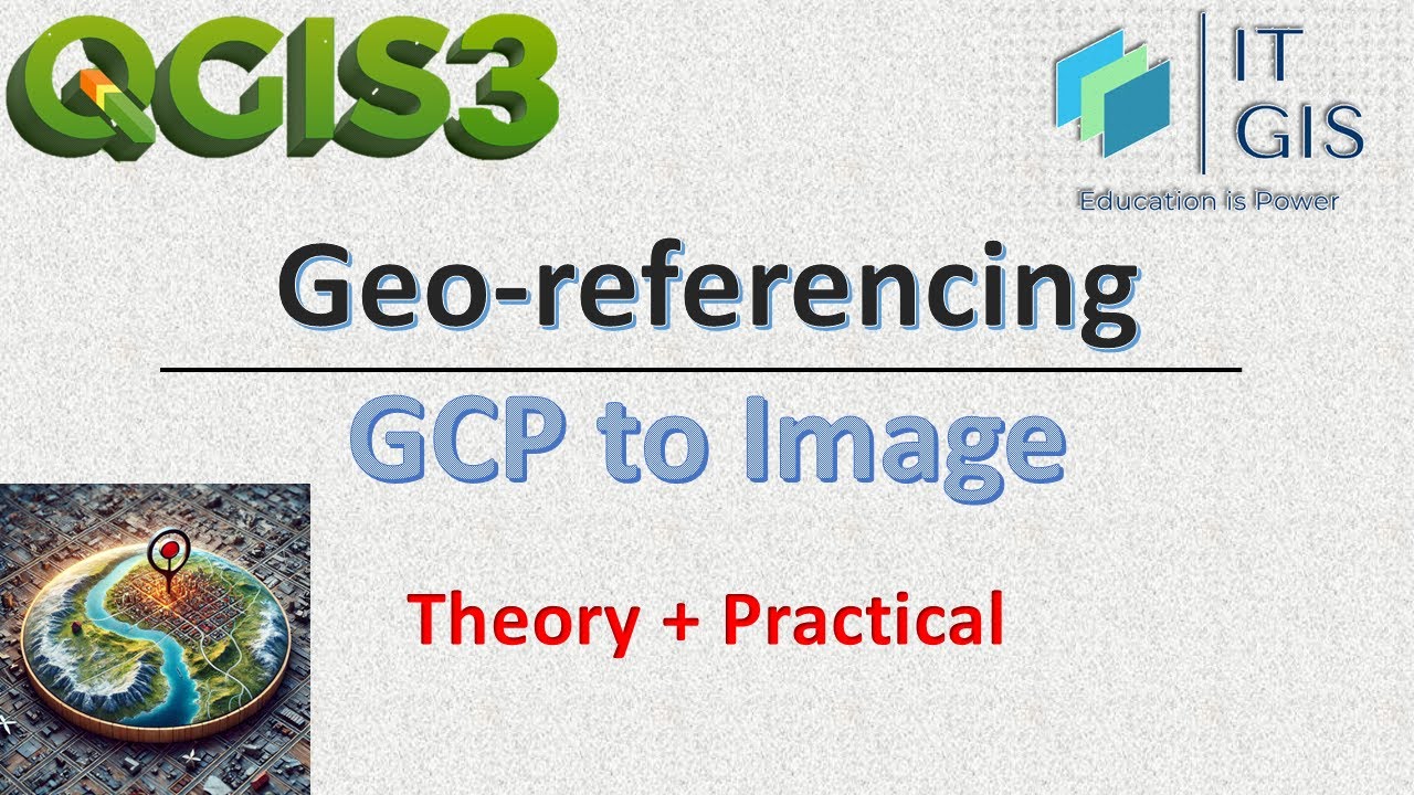 Georeferencing || GCP to Image || Image Rectification || QGIS || ITGIS - YouTube