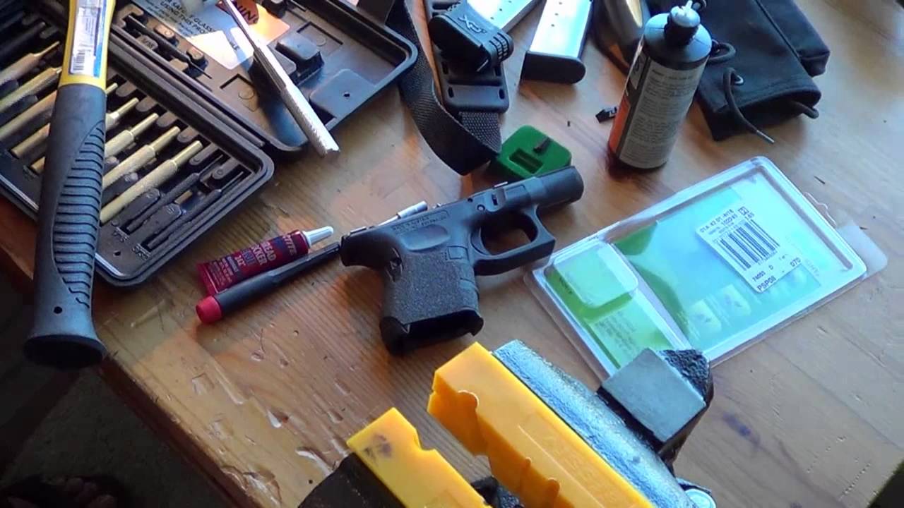 Glock Sight Installation - YouTube