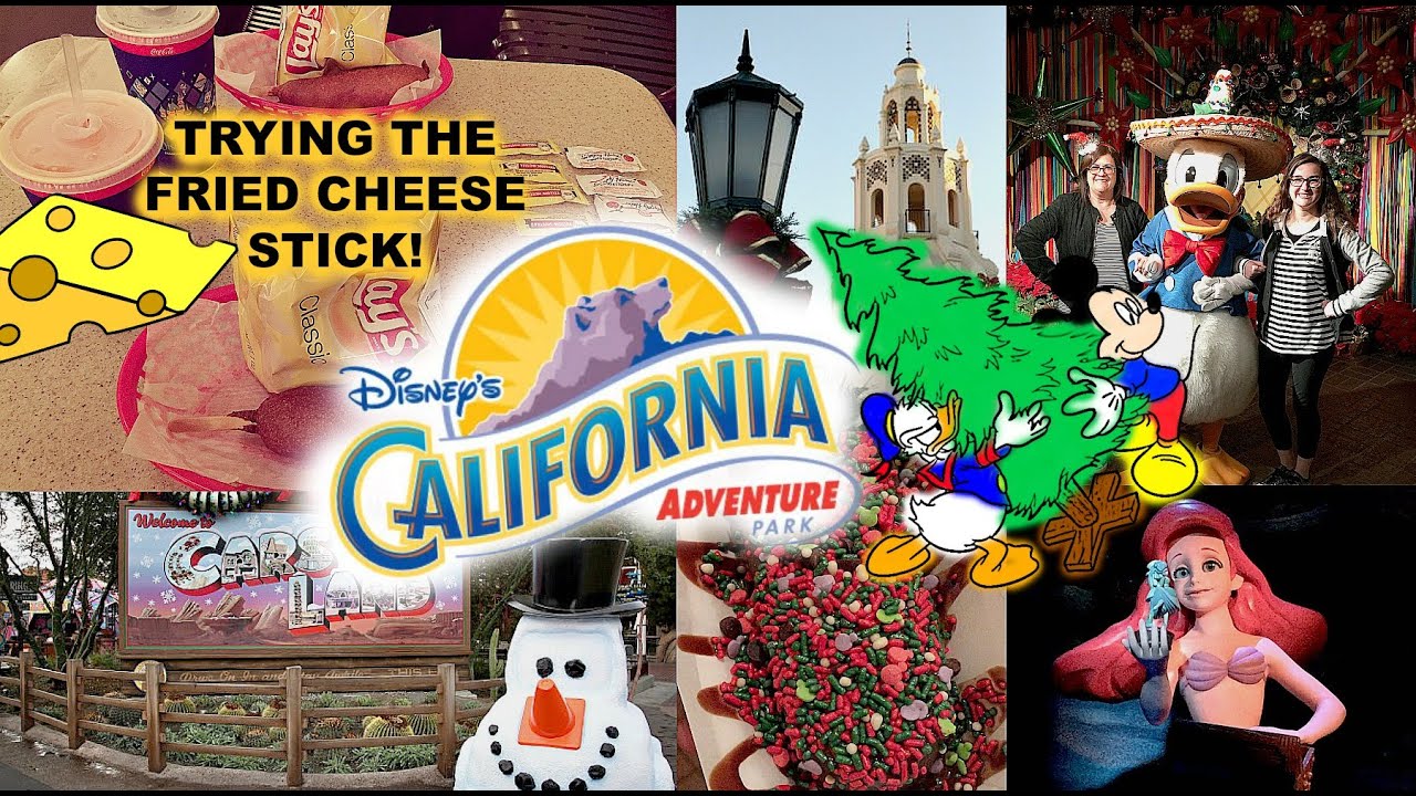 FINALLY EATING DISNEY'S FRIED CHEESE STICK! - Disneyland Vlog #11 - YouTube