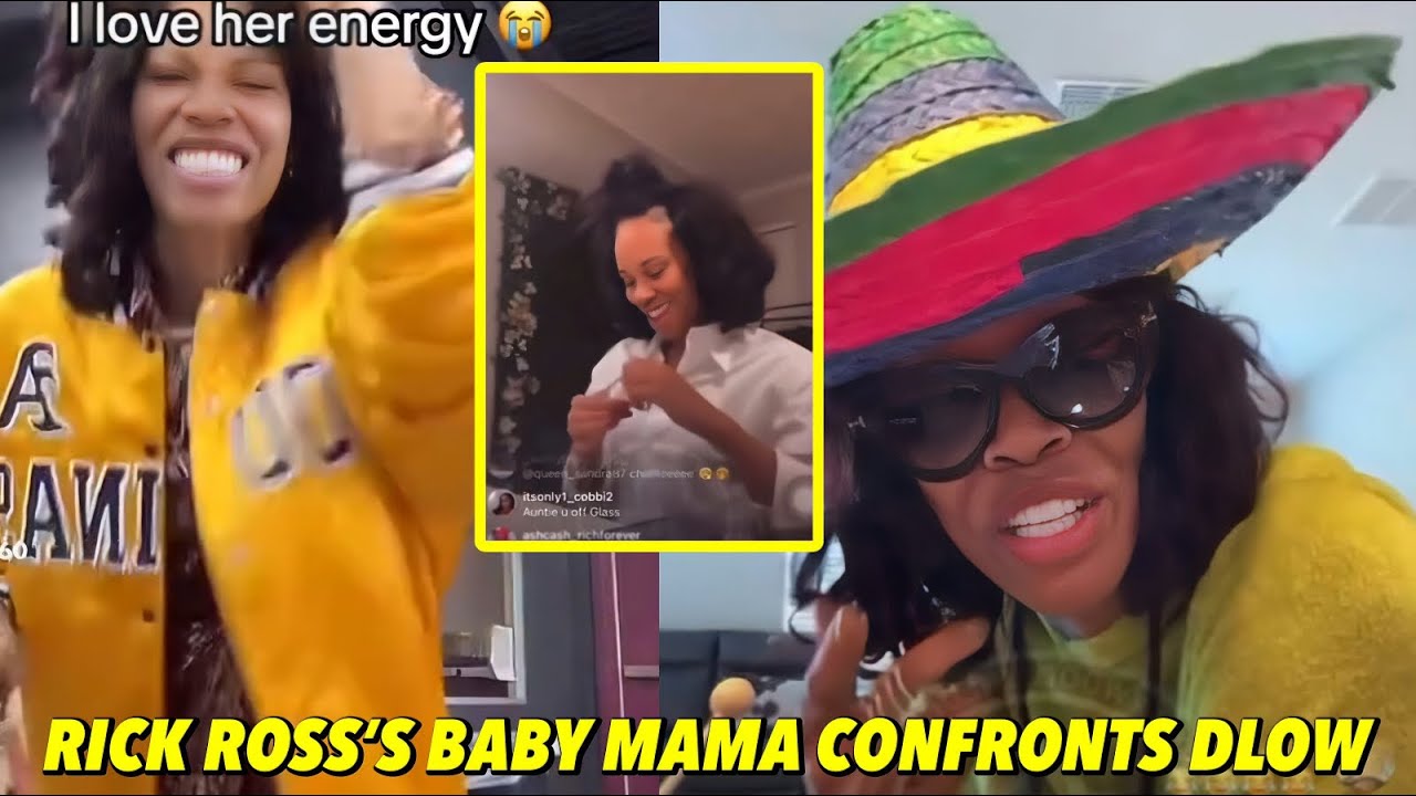 Rick Ross's baby mama confronts Bossman Dlow - YouTube