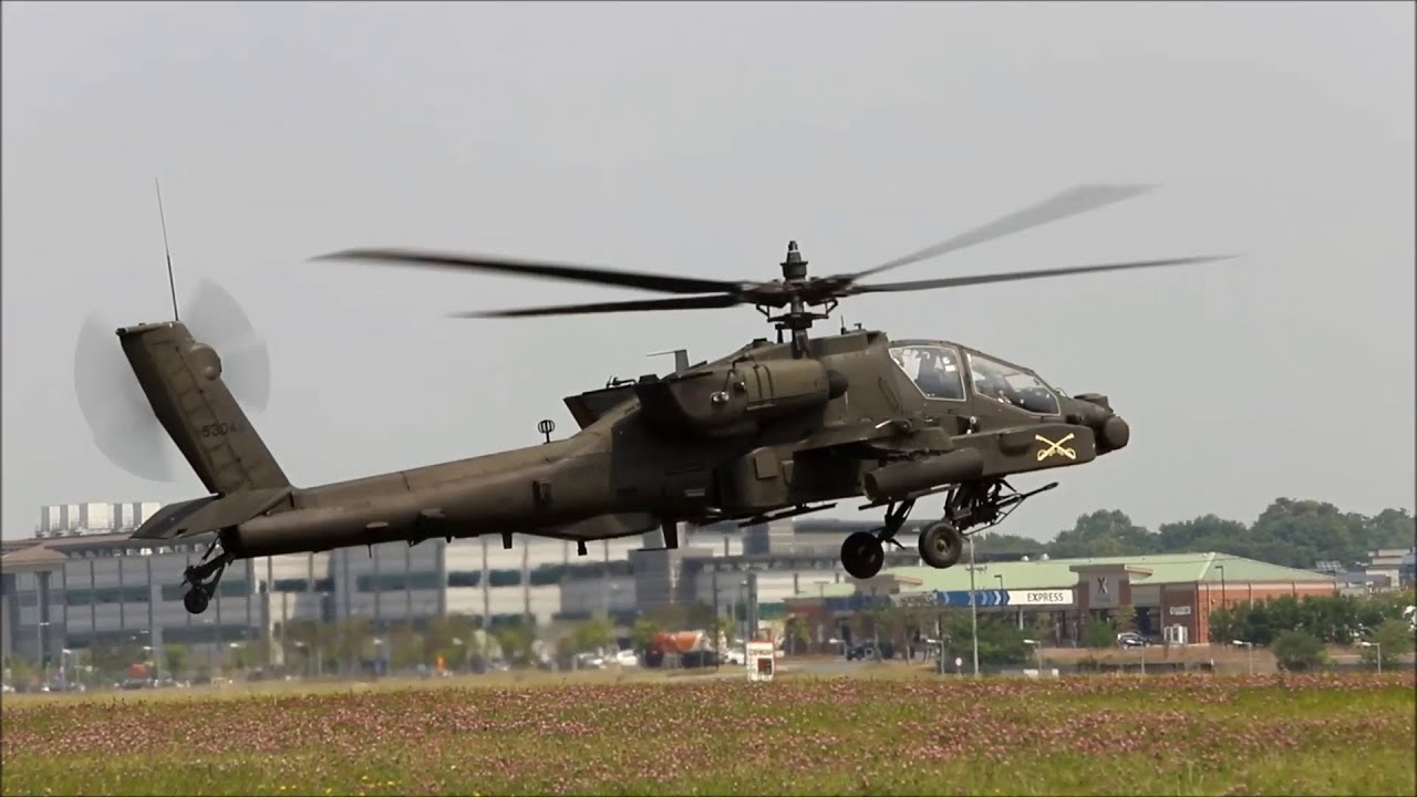 Apache Flight Ops at Camp Humphreys - YouTube