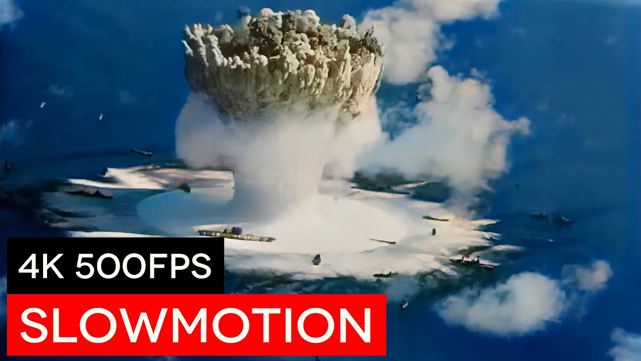 Bombe nucléaire SlowMotion - 500fps - YouTube