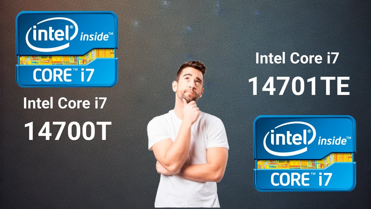 Intel Core i7 14700T VS Intel Core i7 14701TE - YouTube