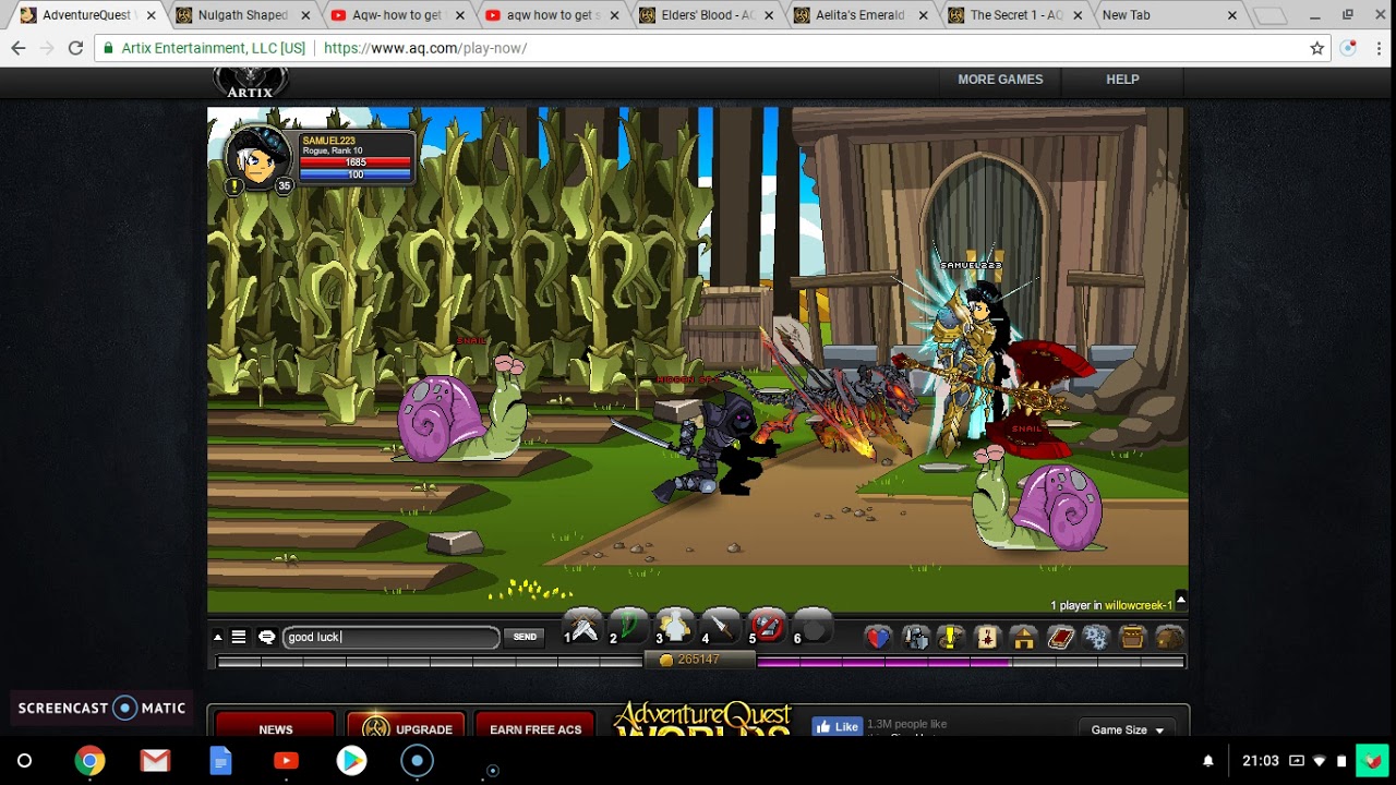How to get Secret 1 - AQW - YouTube