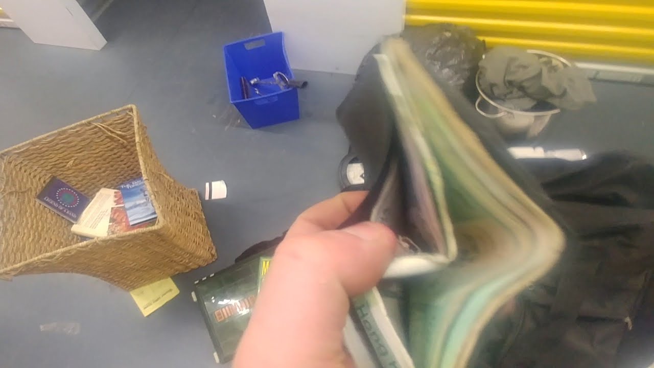 Bought Storage Unit and Found CASH!! - YouTube