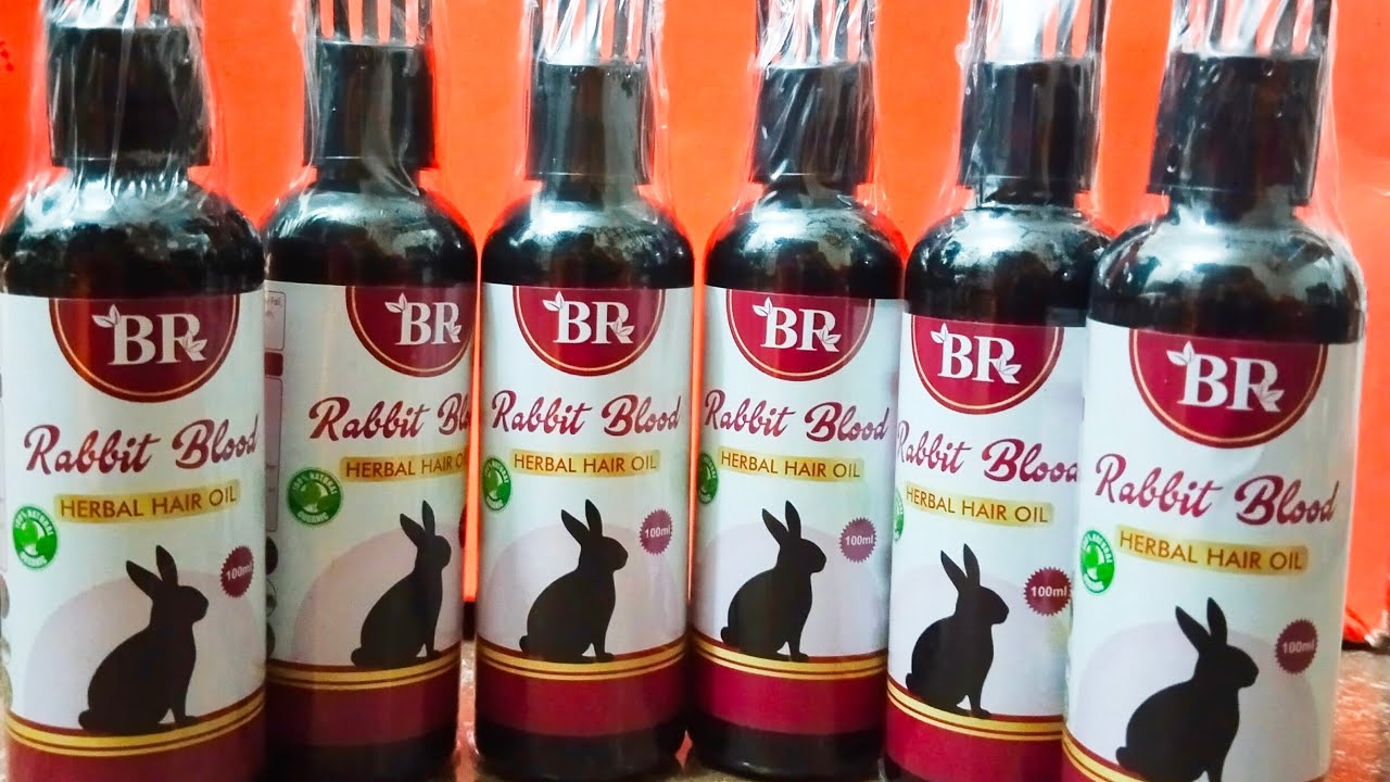 Rabbit Blood Herbal Hair Oil - YouTube
