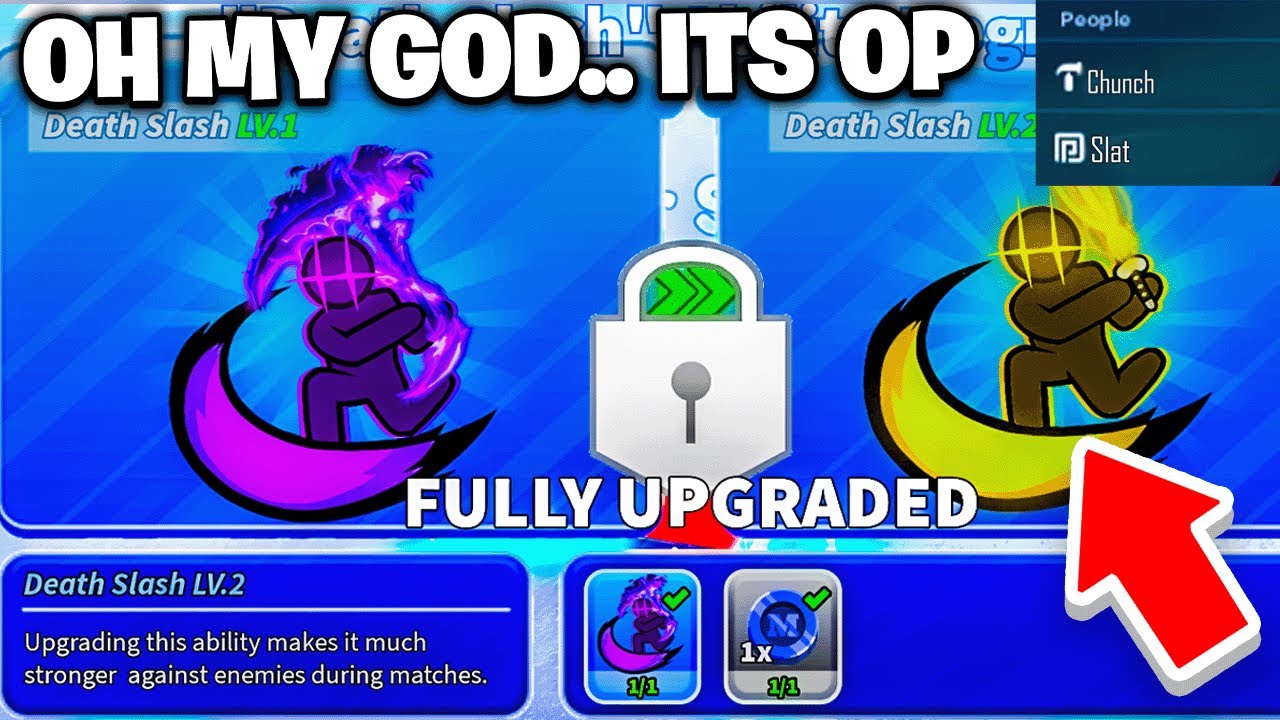 ADMIN UPGRADED My "DEATH SLASH" its Better than INFINTY NOW in Roblox ...