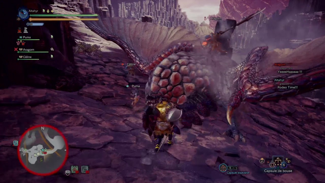 MONSTER HUNTER TEAM WORK : EPIC FINISH MONSTER AND HUNTER.....! - YouTube