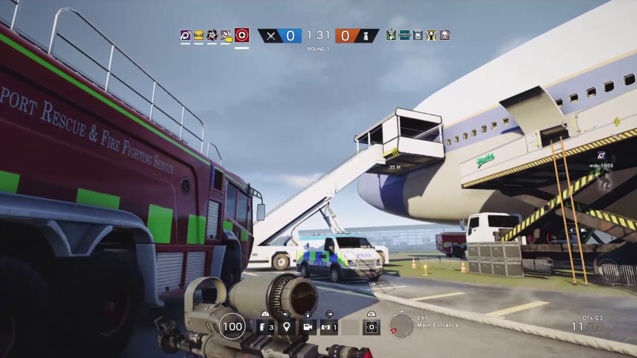 Glaz kill and assist on Plane - Rainbow Six Siege - YouTube