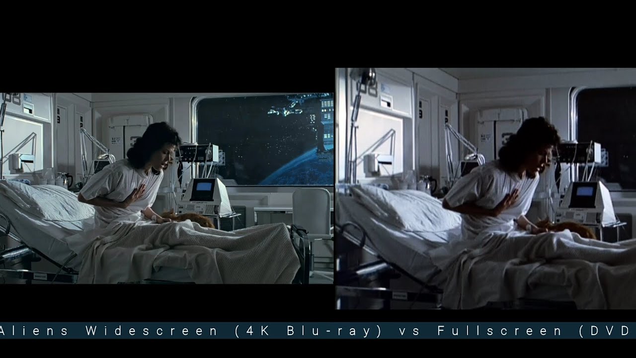 Ripley Nightmare Scene | Aliens (1986) | Widescreen (4K Blu-ray) vs ...