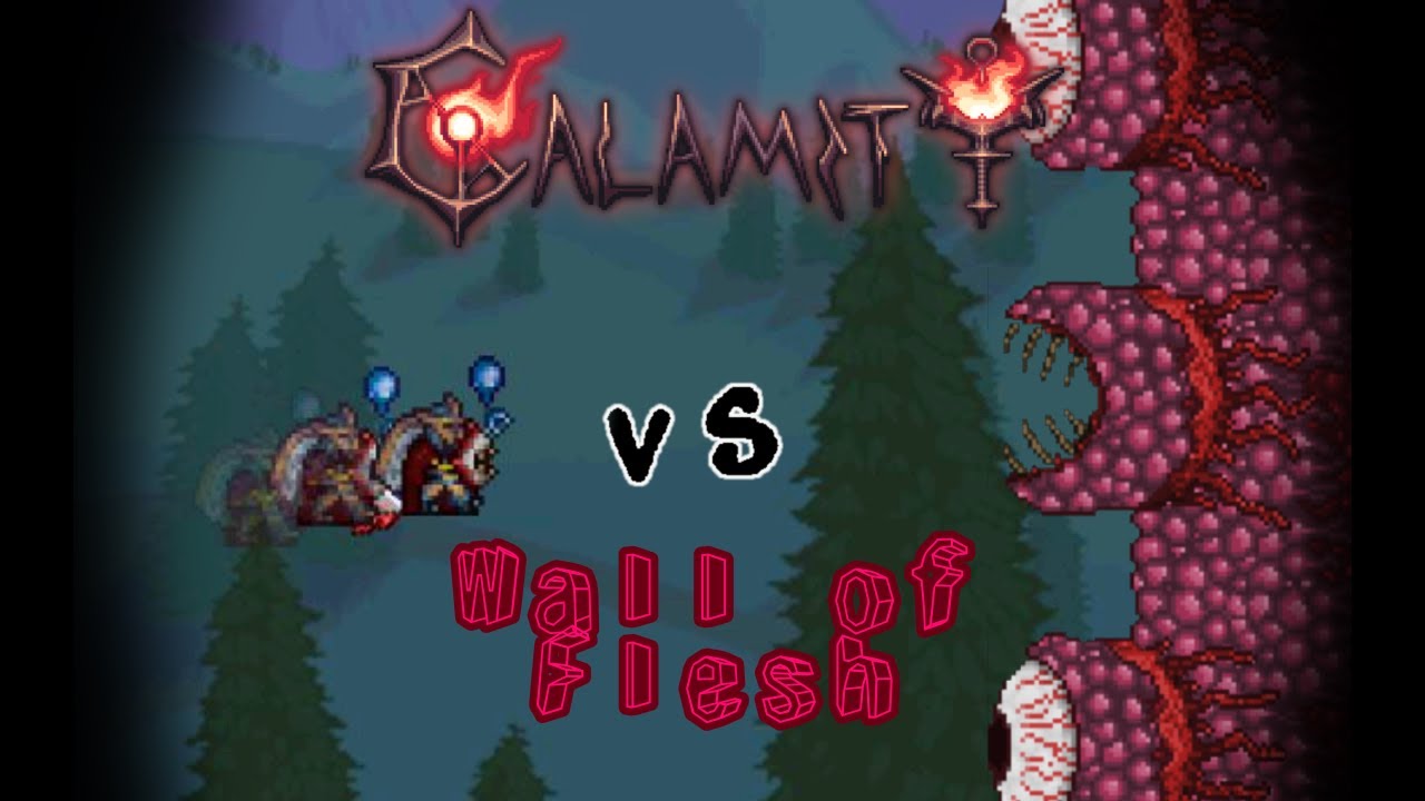 Wall of Flesh - Playing Calamity mod for the first time - YouTube