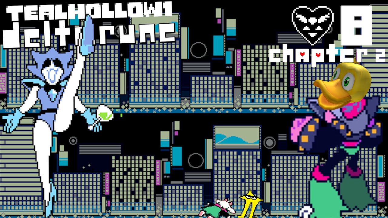 🤖 GIANT ROBOTS 🦆 teal tries: Deltarune chapter 2 part 8 (edited by ...