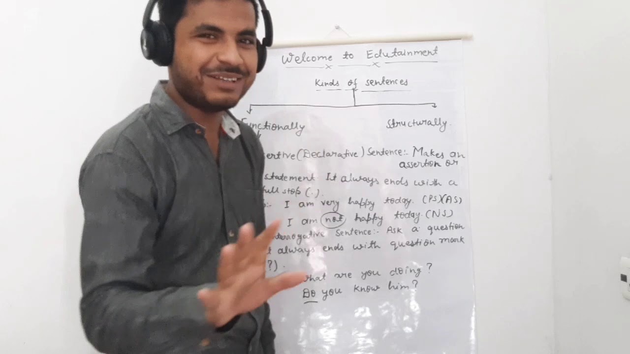Classification of sentences - YouTube