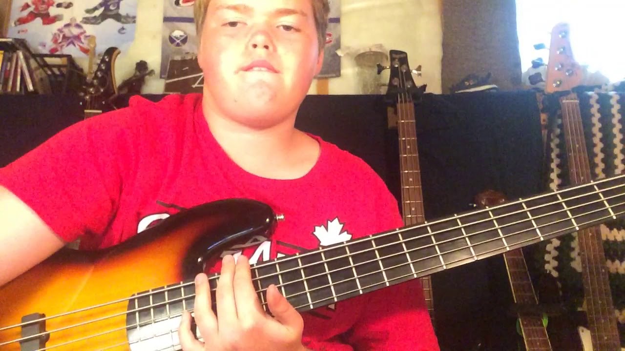 Steve Perry oh sherrie bass cover - YouTube
