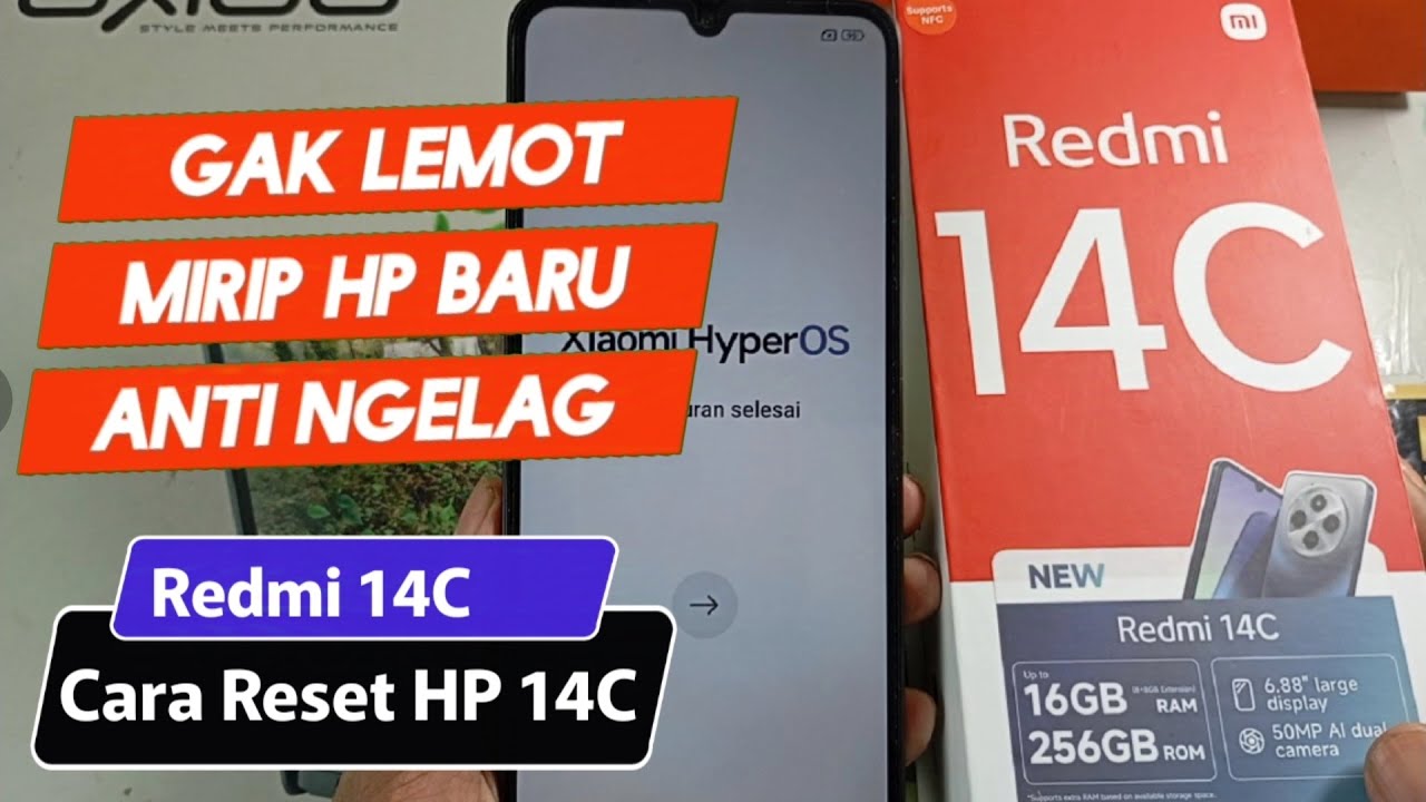 Cara Reset HP Redmi 14C - YouTube