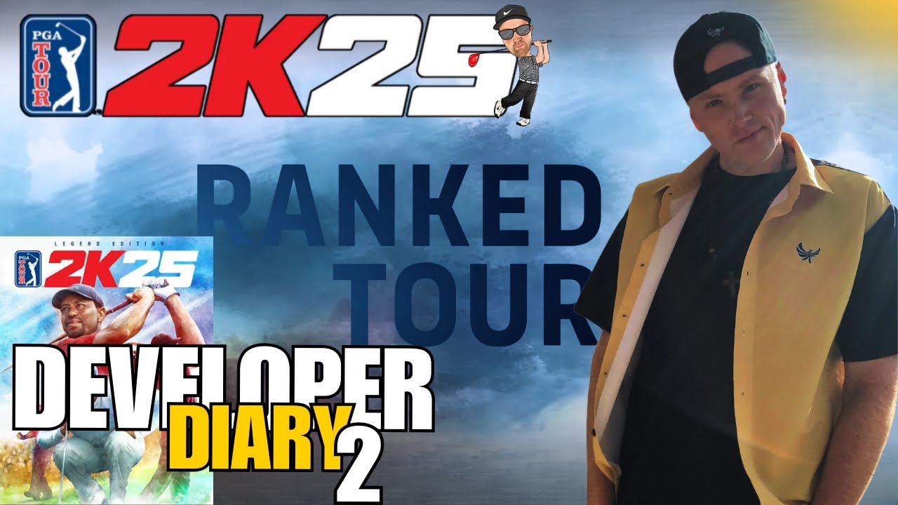 10 Days From Launch! NEW Pga tour 2k25 Ranked & Multiplayer Overview | PGA TOUR 2k25 Dev Diary 2 ...