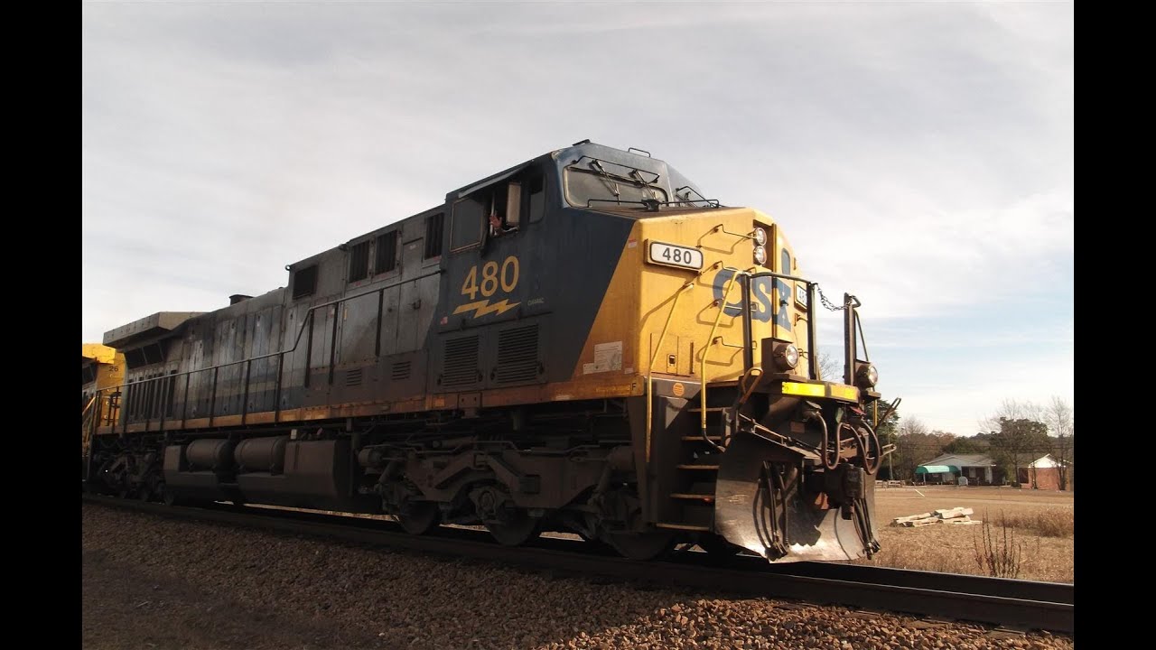 CSX Q491 MIxed Freight - YouTube