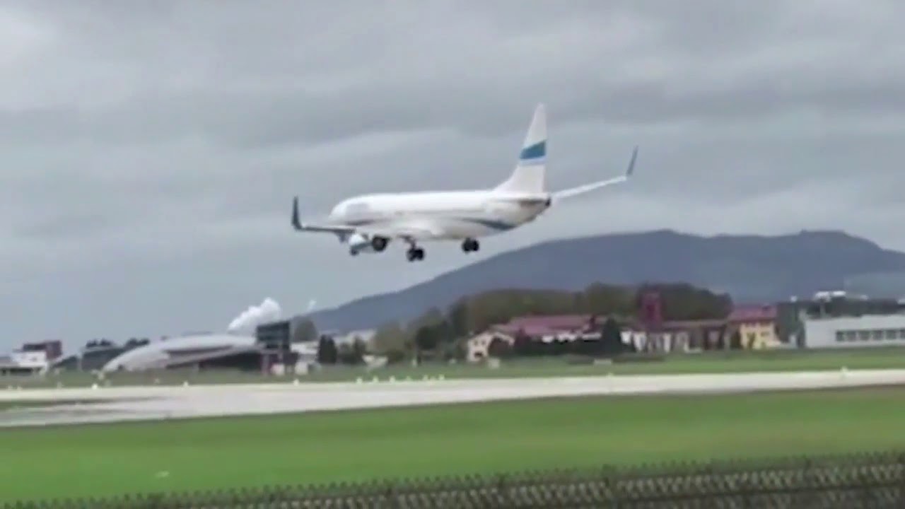 Passengers left terrified as plane bounces off runway and takes off ...