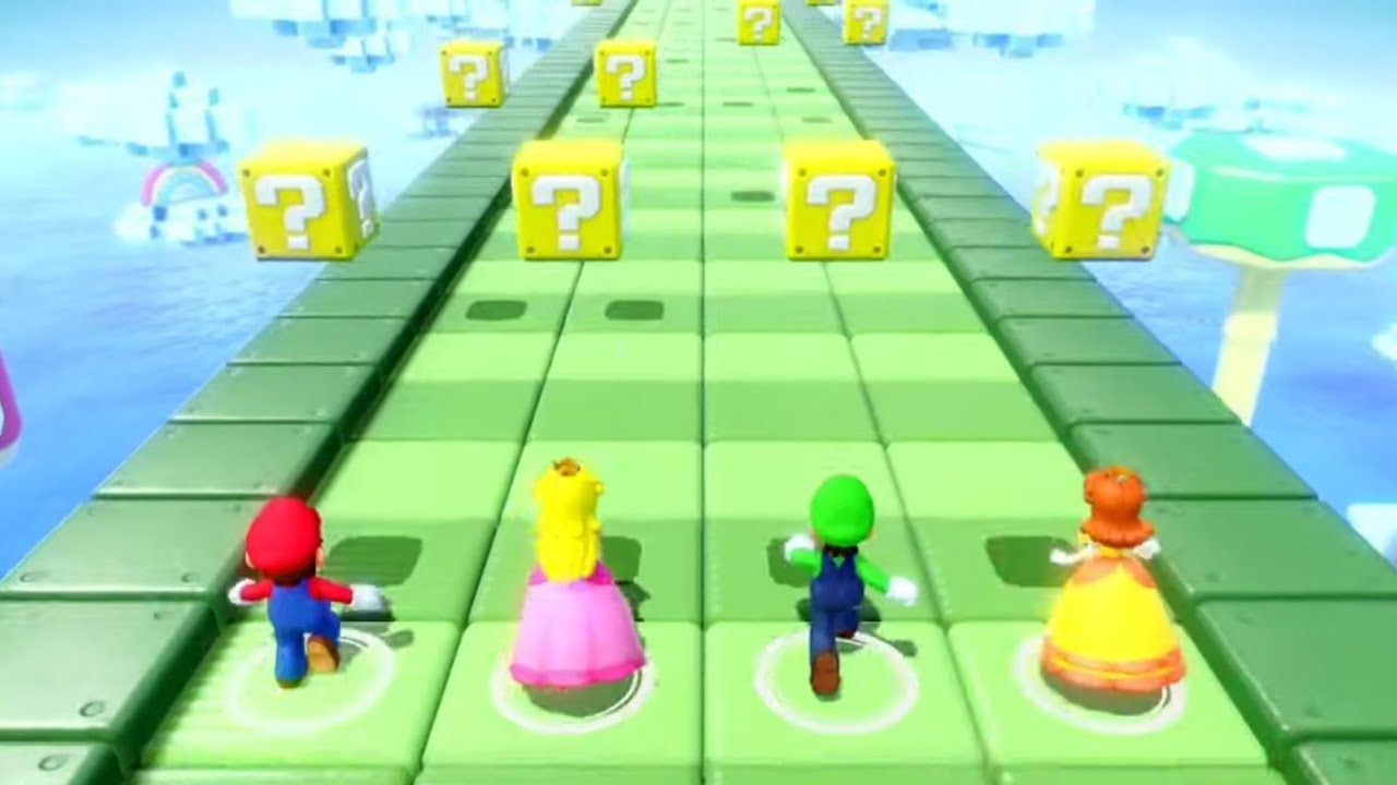 Super Mario party 🎈- Mini Games 🎮 (4 players) Switch gameplay - Part 2 ...