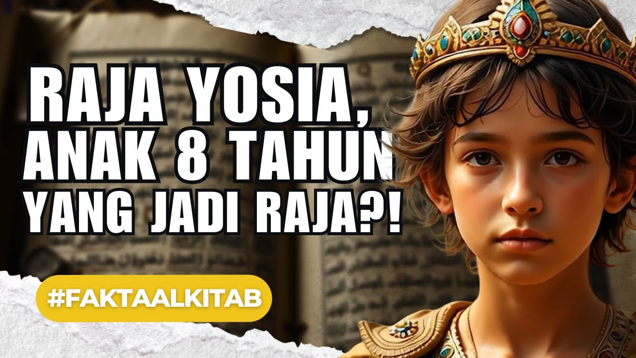 Raja Yosia: Anak Kecil yang Mengubah Sejarah Bangsanya! | #faktaalkitab ...