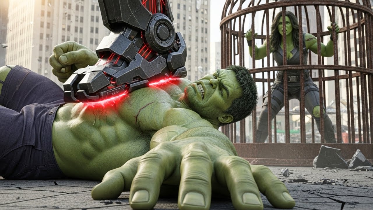 Hulk Fights Giant Robot to Rescue She-Hulk | Epic Cinematic Showdown ...