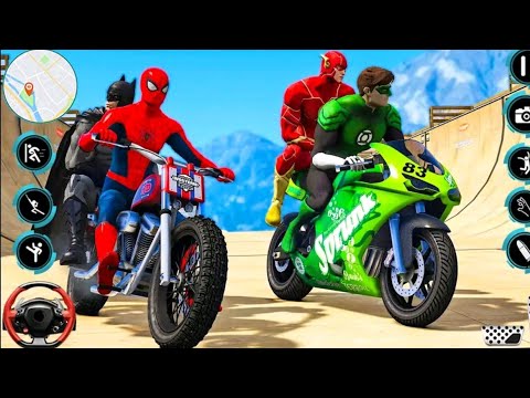 superhero bike stunt gt racing - superhero bike stunt gt racing - mega ...