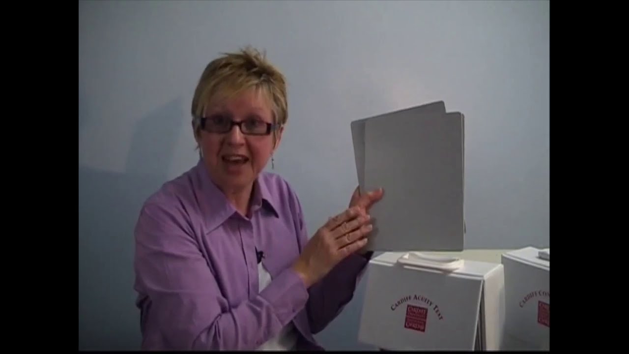 The Cardiff University Vision Tests - A Short Introduction | PA Vision ...