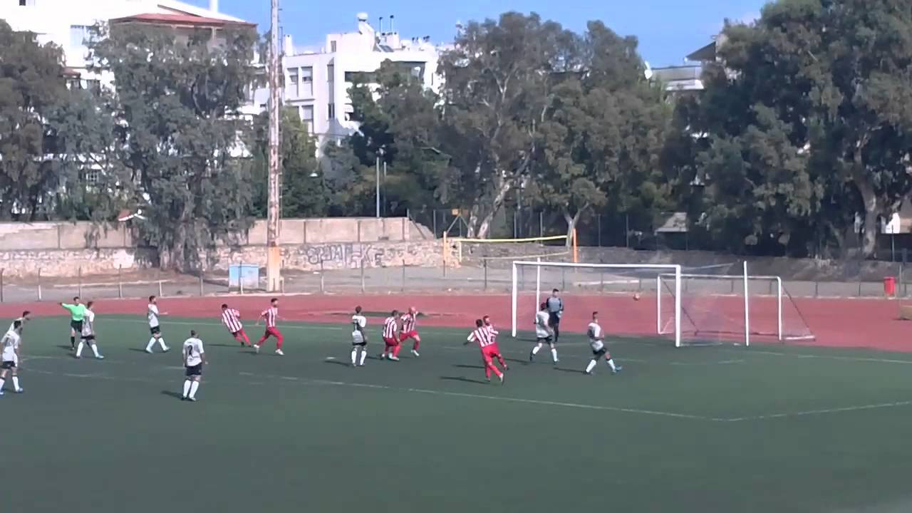 ΠΑΟ Καματερου - Ολυμπιακος Λιοσιων 2-1. - YouTube