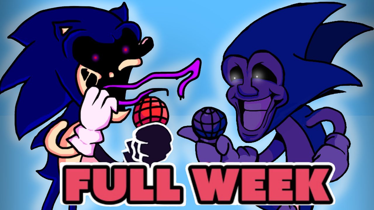 FRIDAY NIGHT FUNKIN Sonic Exe VS Evil boyfriend FULL WEEK - YouTube