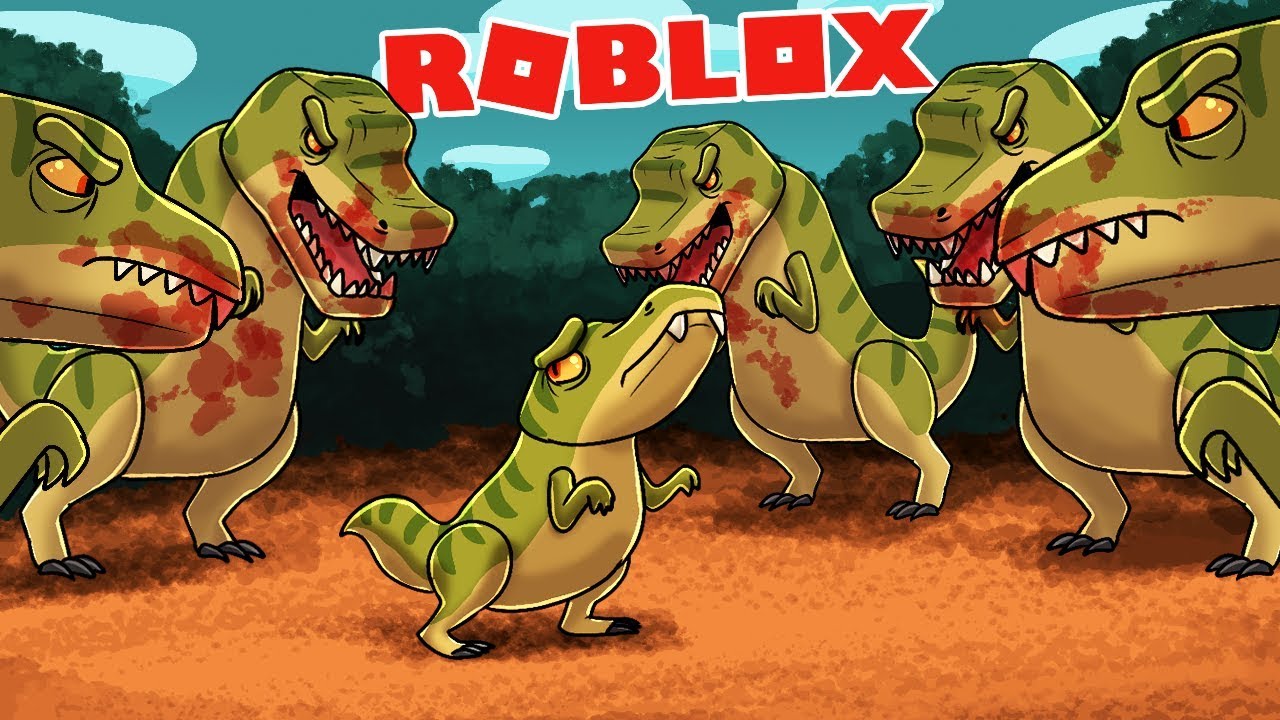 Roblox - DINOSAUR WAR: T-Rex Deathmatch! (Dinosaur Hunters) - YouTube
