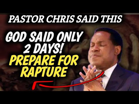 PROPHETIC DATES FROM SCRIPTURE REVEALED BY PASTOR CHRIS ON RAPTURE ...