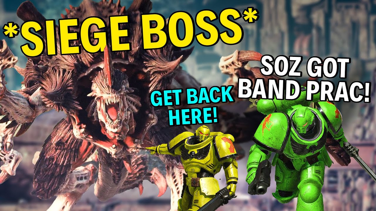 Space Marine 2: Siege Mode Funny Moments and Gameplay // Worst Premade ...