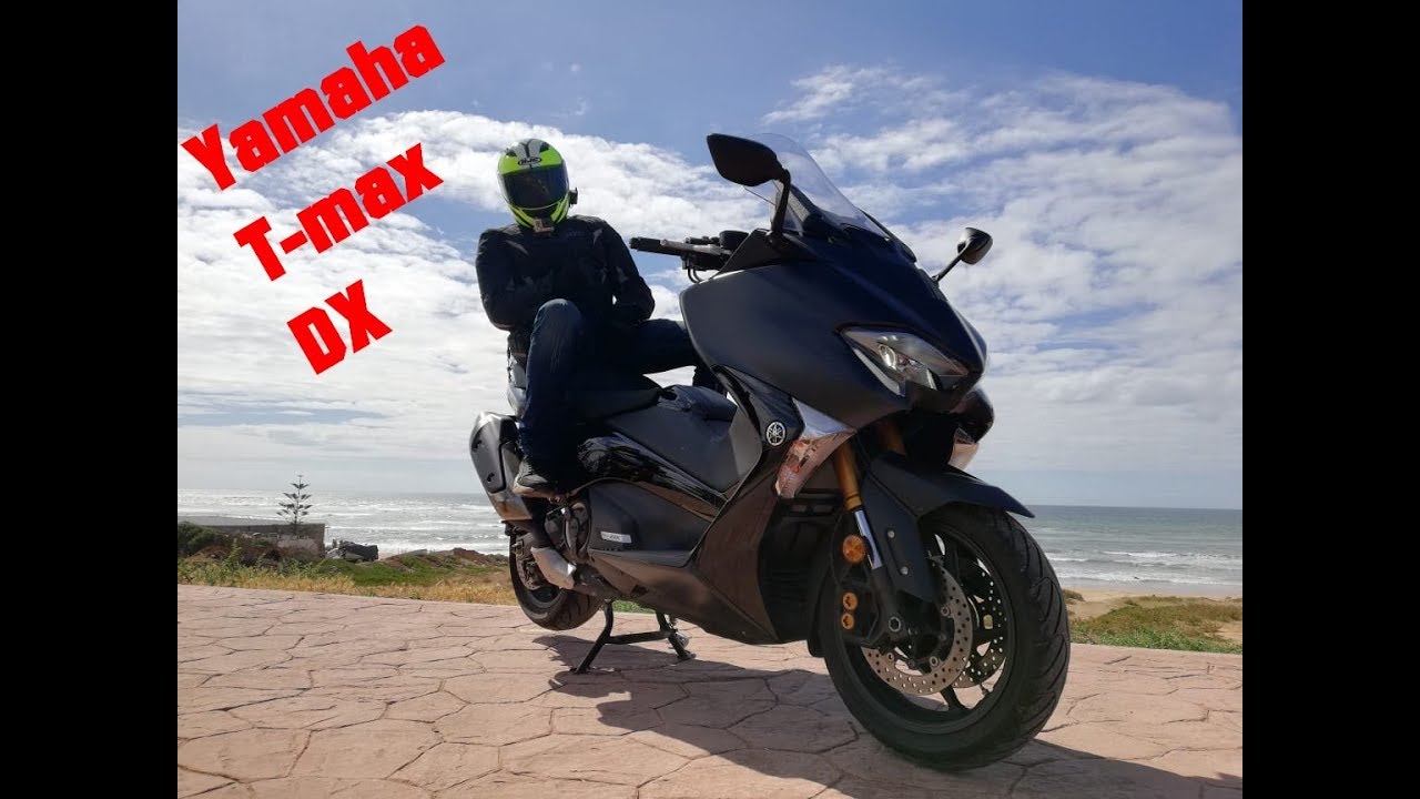 Test ride Yamaha T-max DX 2018 . - YouTube
