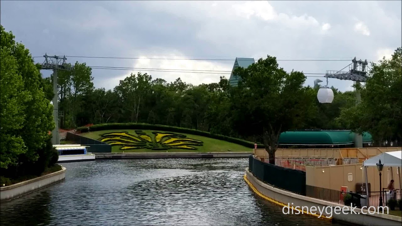 WDW: Disney Skyliner - Epcot Line - International Gateway Clip - YouTube