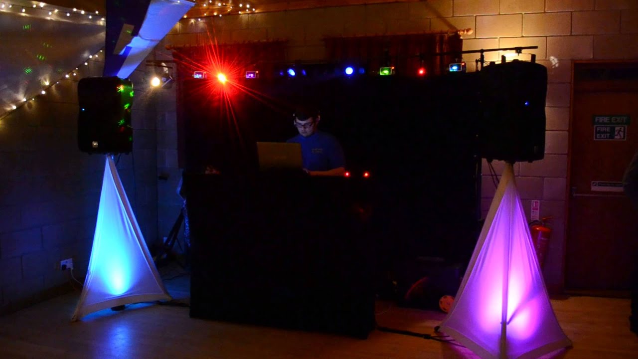 Euphorix Mobile Disco 'Lights & Lasers' with LED backdrop! - YouTube