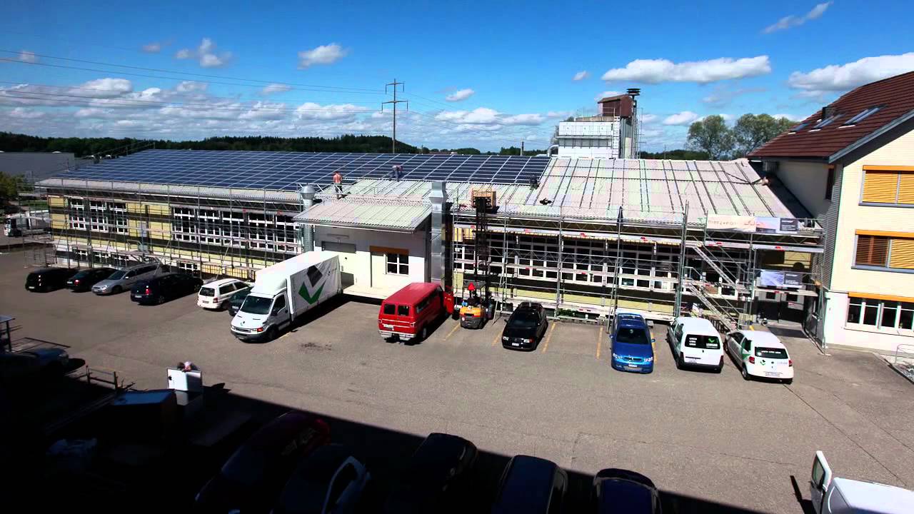 Helion Solar - Montage Photovoltaikanlage 110kWp - YouTube